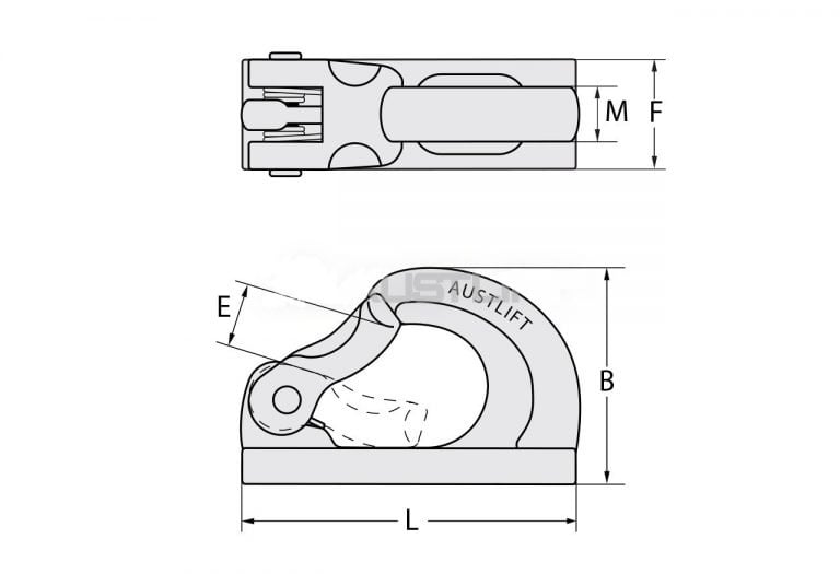 G80 Weld On Excavator Hook - All About Lifting & Safety